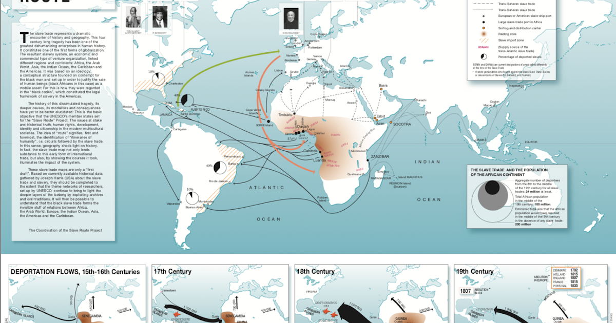 Map of the Week: Mapping the Slave Trade