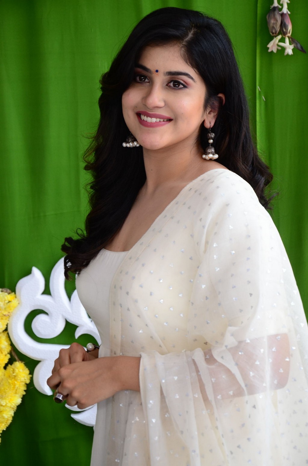 Manisha Raj at Panja Vaishnav Tej’s Debut Movie Launch - South Indian ...