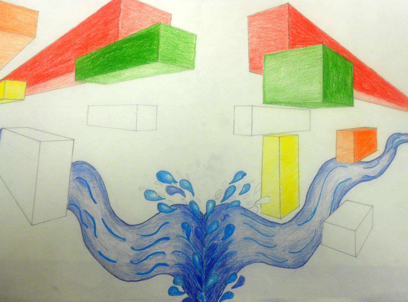 Eastwood Academy Art Department: Pre AP Art Perspective/ Overlap/ Ex ...