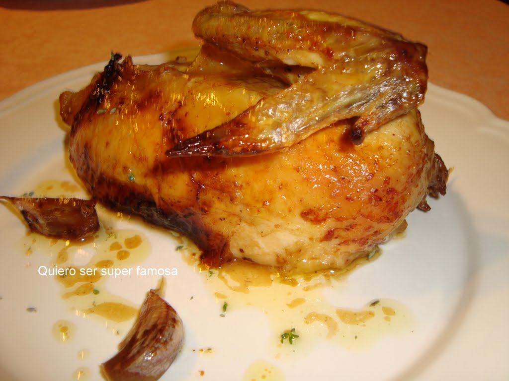QUIERO SER SÚPER FAMOSA: Pollo a l´Ast o pollo al horno
