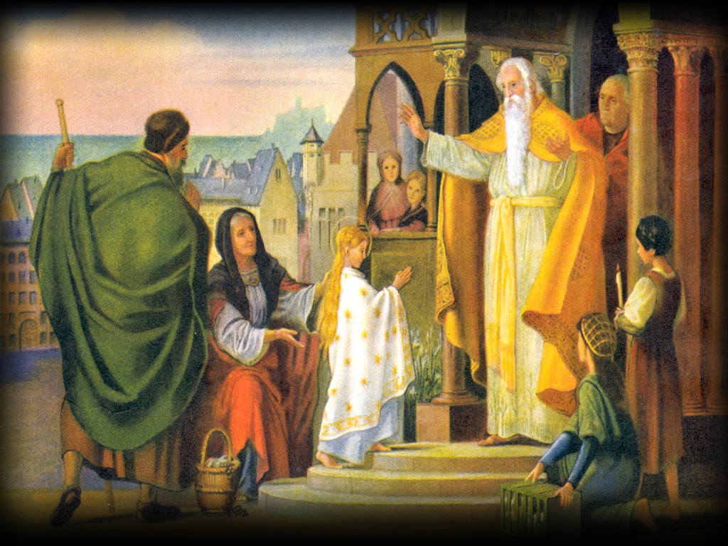 Holy Mass images...: Presentation of the Blessed Virgin Mary