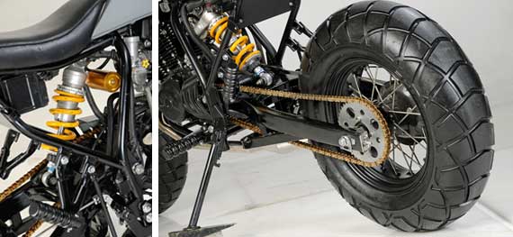 MODIFICATION OF MOTOR: Modif Hyosung Karion, 2007 (Jakarta)