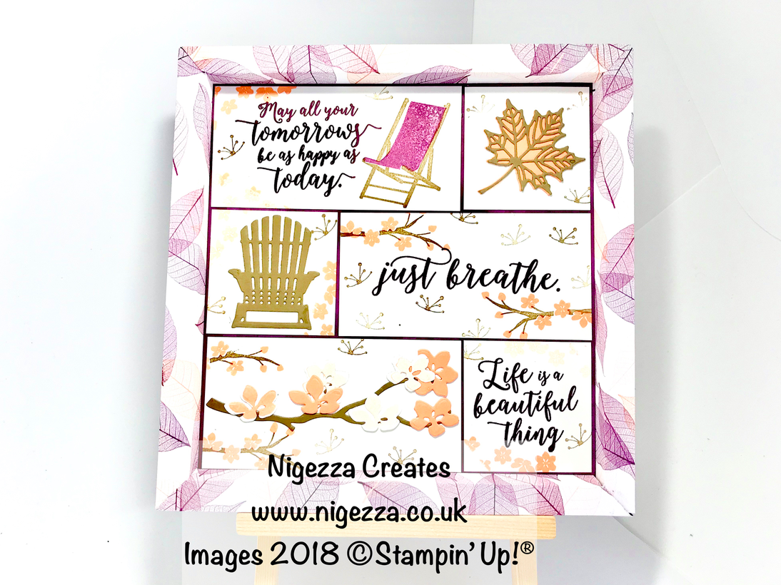 Nigezza Creates: Shadow Box Frame Sampler Using Stampin' Up!® Natures ...