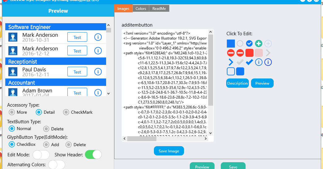 Chang's Delphi Blog: [powerful tool] Firemonkey ListView Style Designer