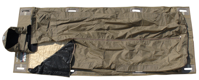 Webbingbabel: APLS Medical Litter Poleless Stretcher