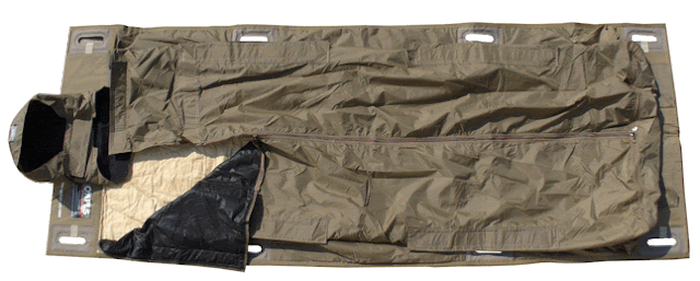 Webbingbabel: APLS Medical Litter Poleless Stretcher