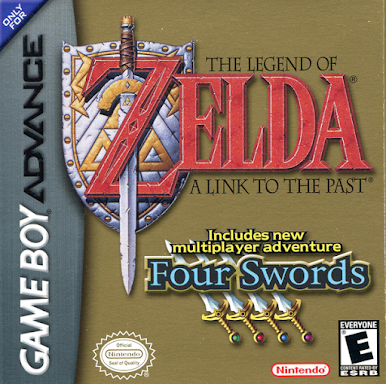Hyrule Map: The Legend of Zelda: Four Swords