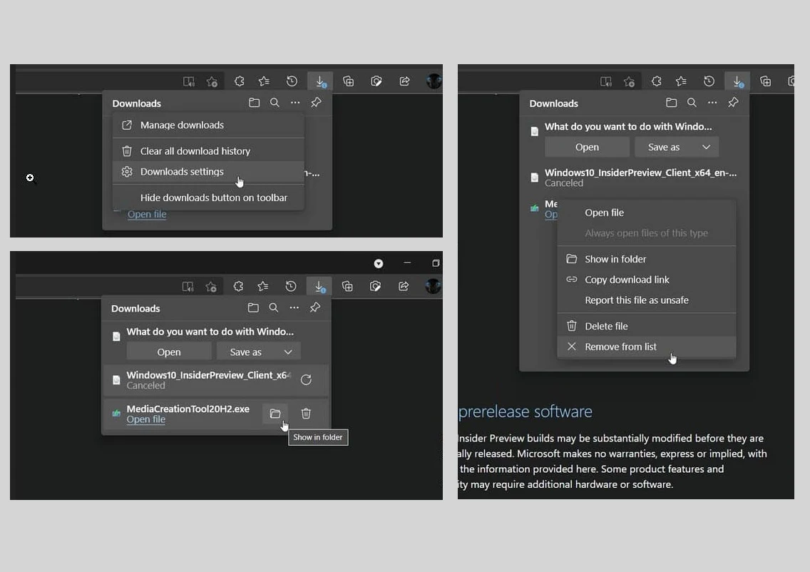 A New Downloads Experience for Microsoft Edge Users is Reportedly in ...