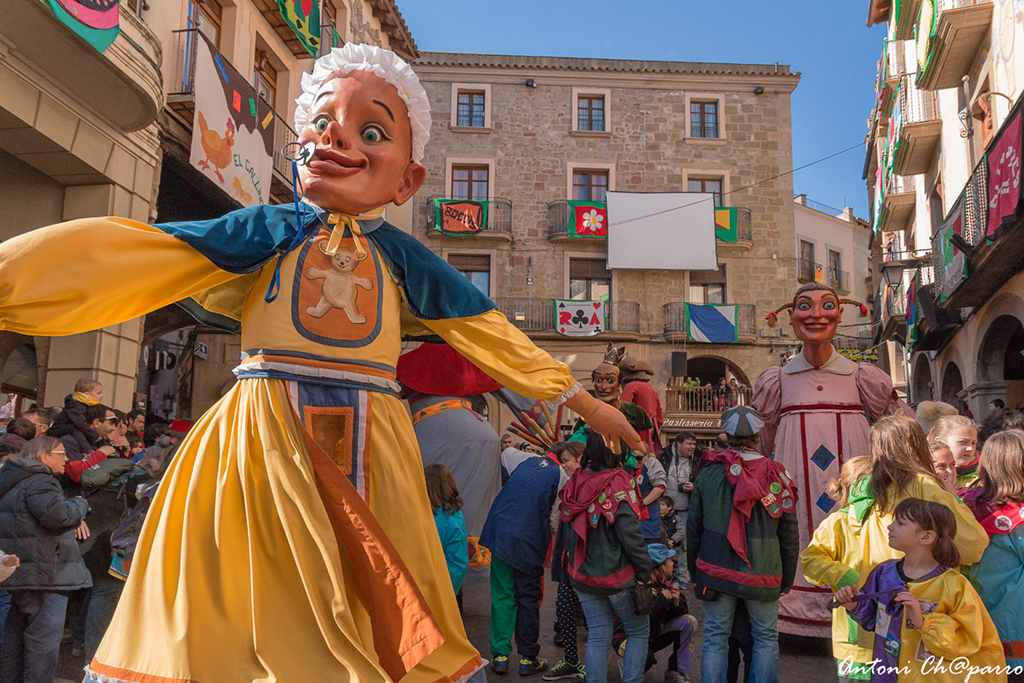 Solsones en Imagenes: Carnaval de Solsona 2017.Domingo,