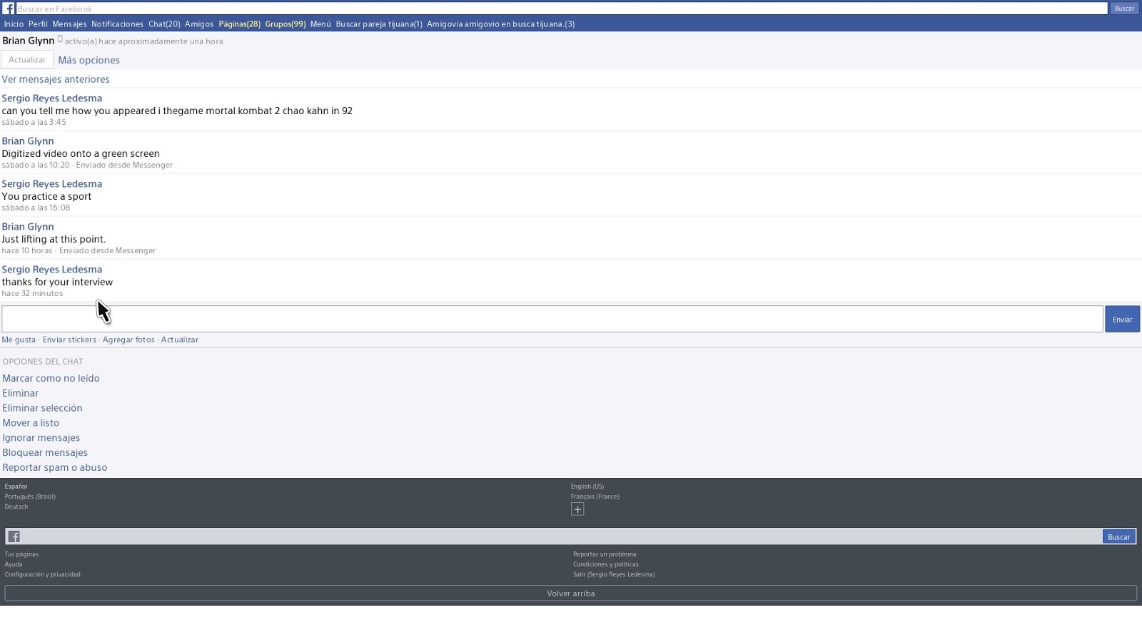 mini entrevista a brian glynn actor de mortal kombat 2 shao kahn ...
