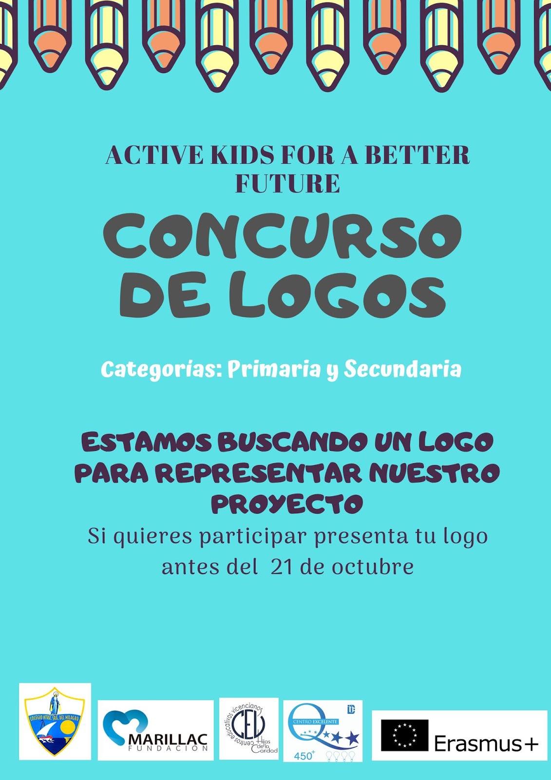 Active KIDS for a better FUTURE: Concurso de Logos