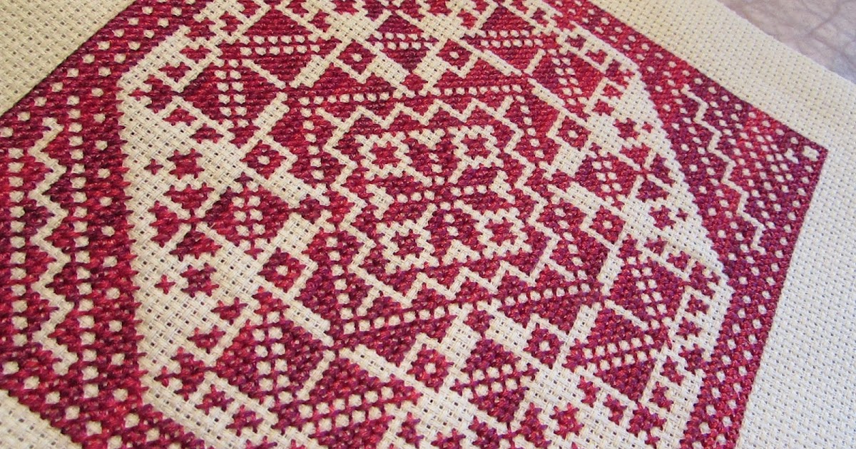 Textile Butterfly: Another little bit of RED stitching......