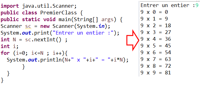 les exercices en java