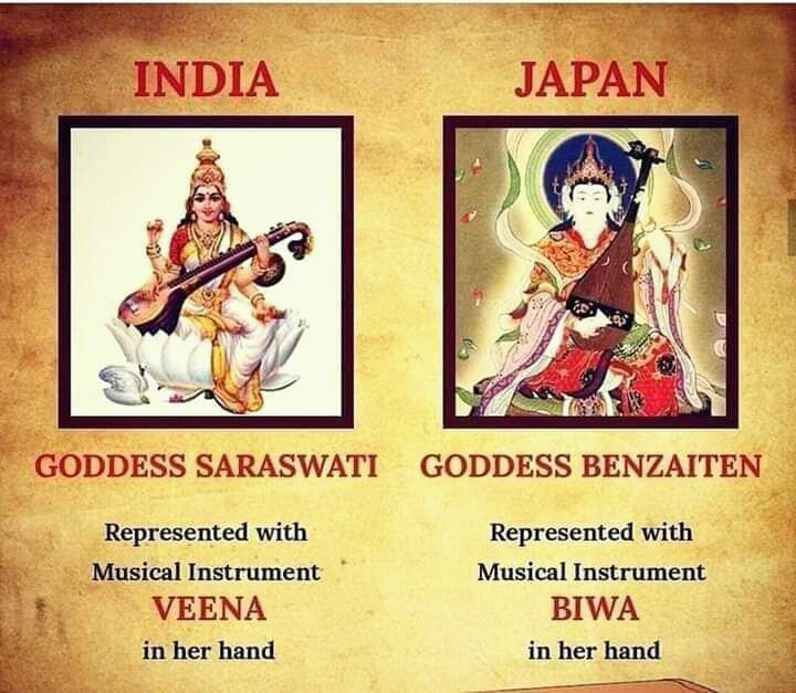 Kemiripan Dewa-Dewi India dan Jepang