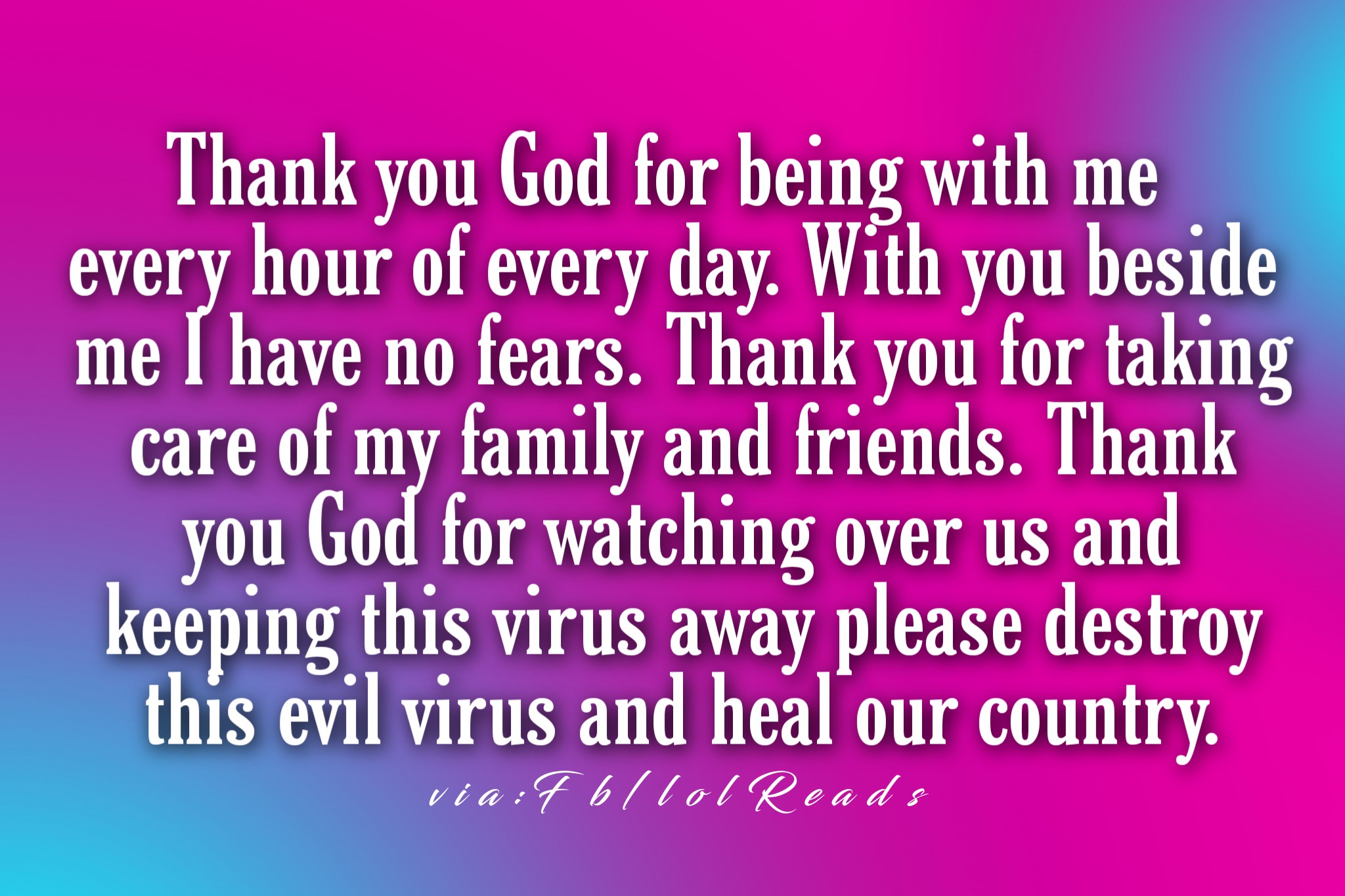 Thank you GOD for being with me