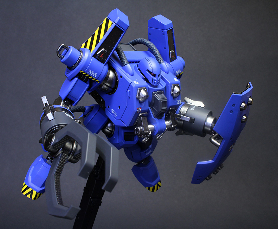GUNDAM GUY: HG 1/144 Mobile Worker Late Type (Ramba Ral Unit) - Painted ...