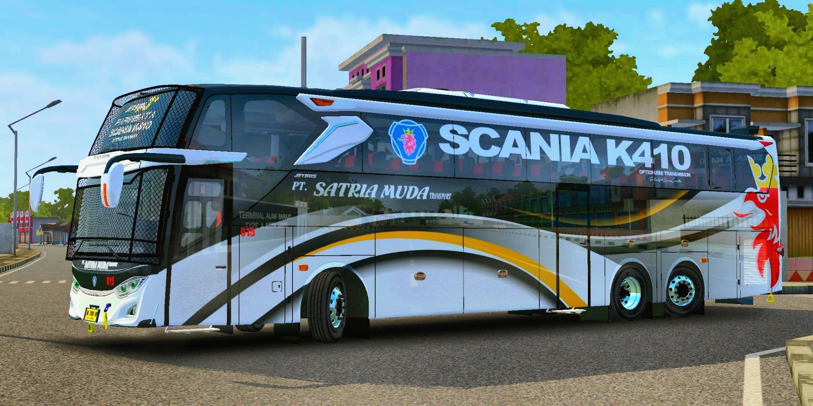 MOD JB3+ VOYAGER SCANIA K410 TRONTON BUSSID - MASADI.ID