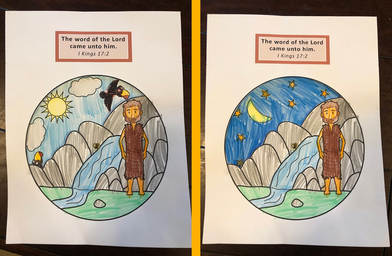 The Phares Family: Bible Crafts - Elijah, Elisha, and Jehoash