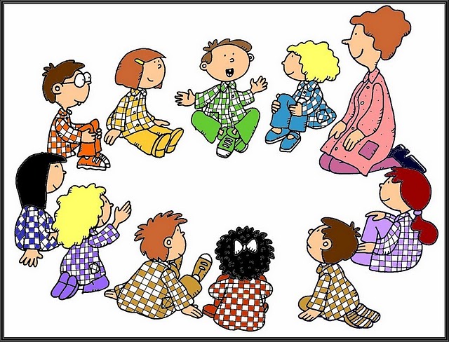 Dibujos de niños platicando - Imagui