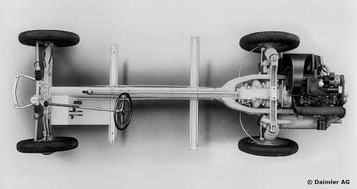 Just A Car Guy: Tatra 11 (1923 - 27)built using a single-tube chassis ...
