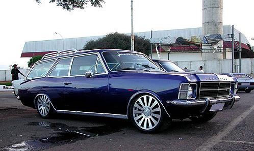 Chevrolet Opala: Caravan Azul