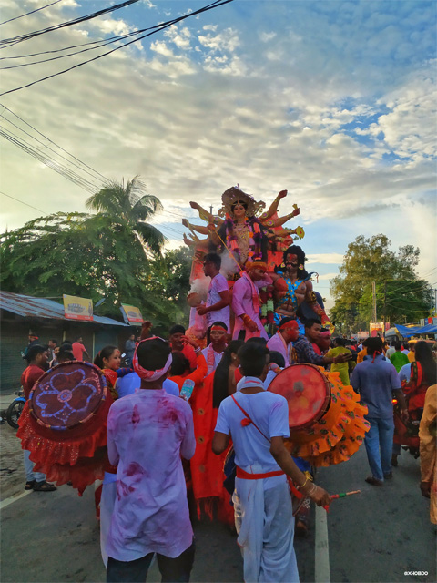 rupam sarma { xhobdo }: Immersion Ceremony of Durga Puja