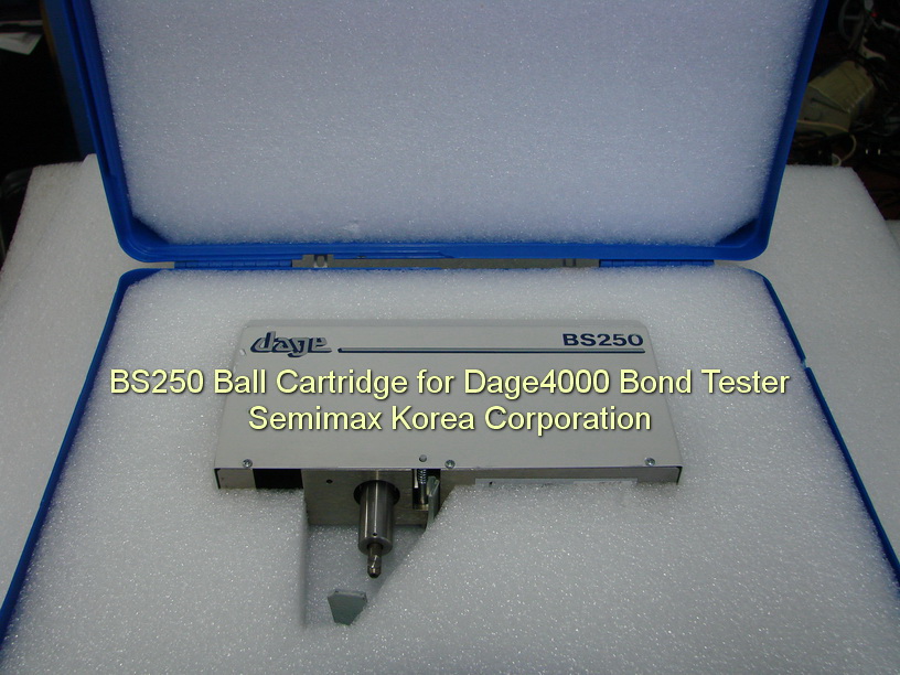 Semiconductor Equipment: BS250 BS 250 Ball Shear Cartridge for Dage ...