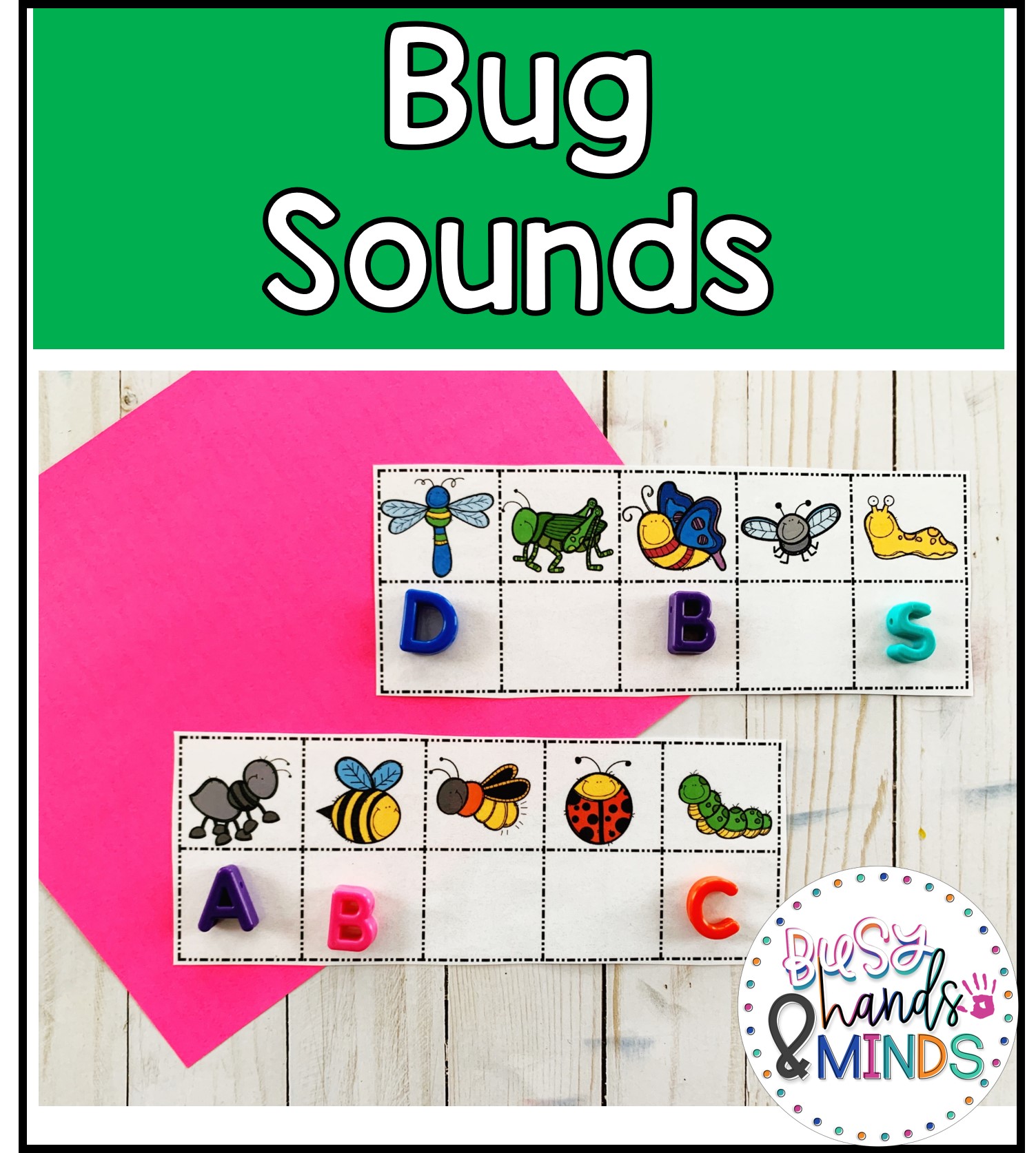 Bugs and Insects Preschool Theme | Busy Hands and Minds