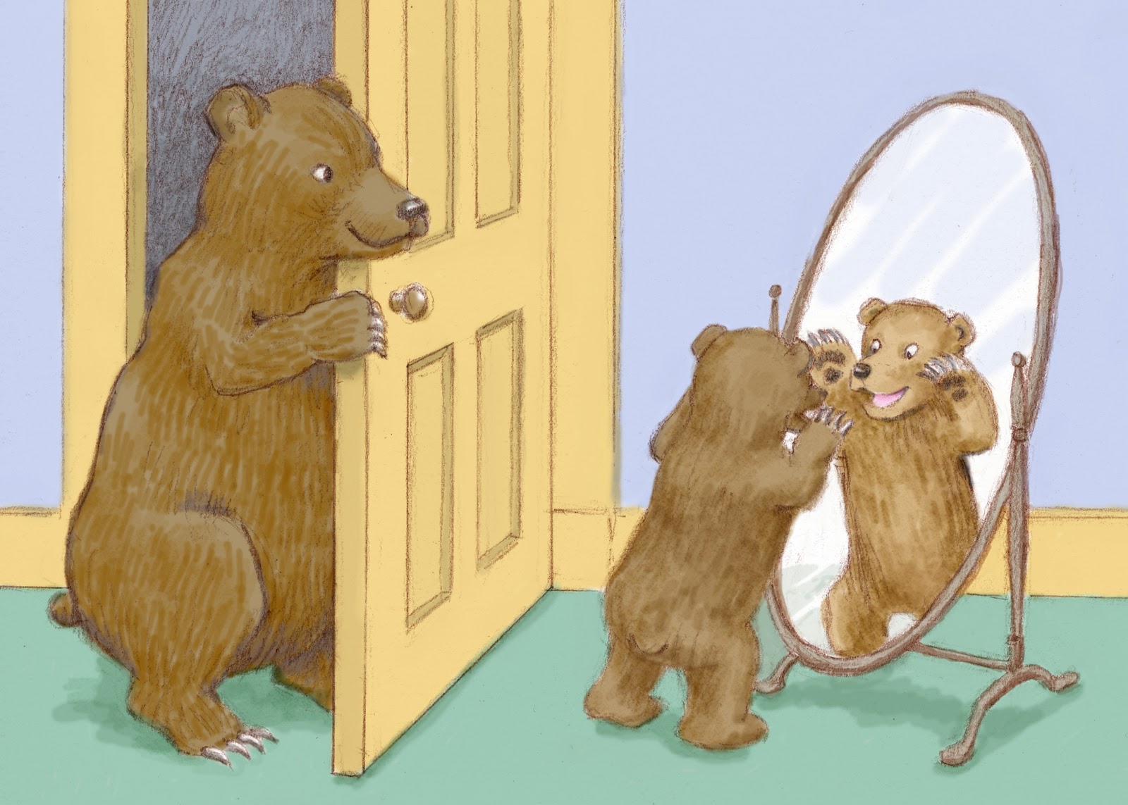 Jumping in Puddles: Illustration Friday - ferocious