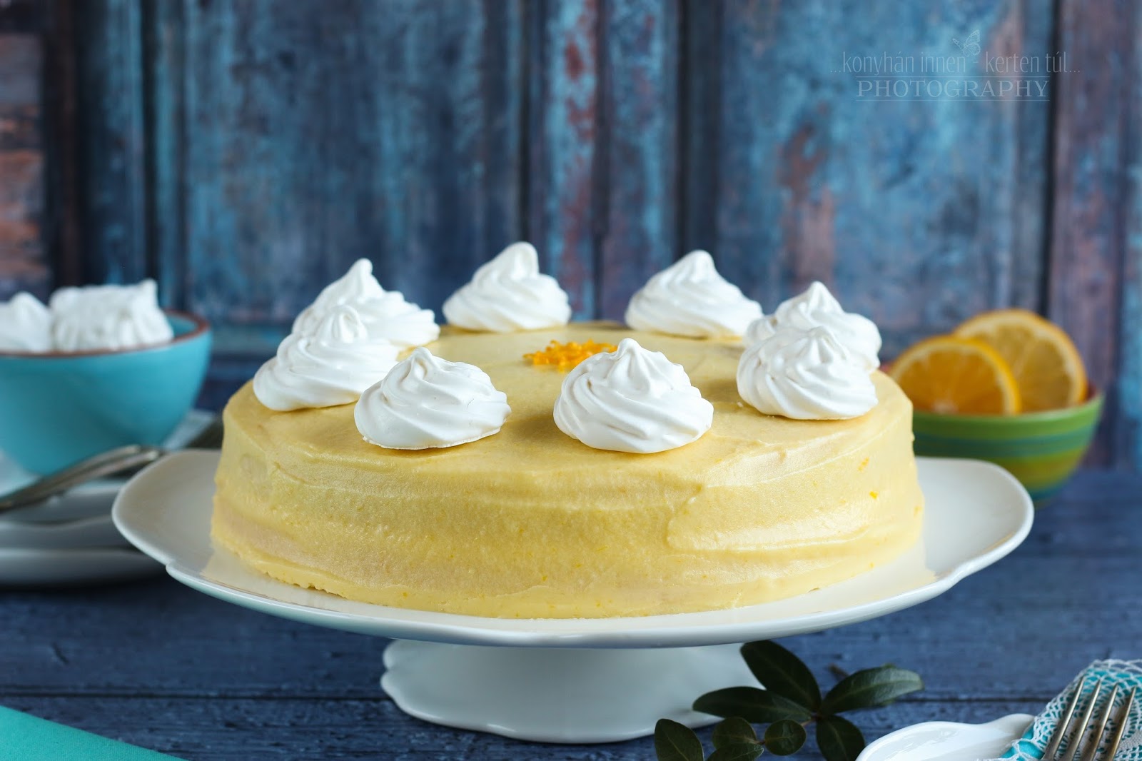 ...konyhán innen - kerten túl...: Citromtorta