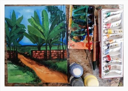 ACRYLIC PAINTING STEP BY STEP