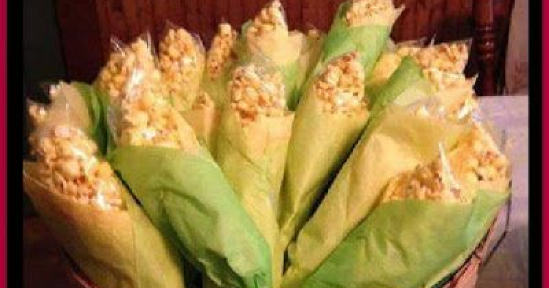 DIY And Household Tips: Corn On The Cob Popcorn