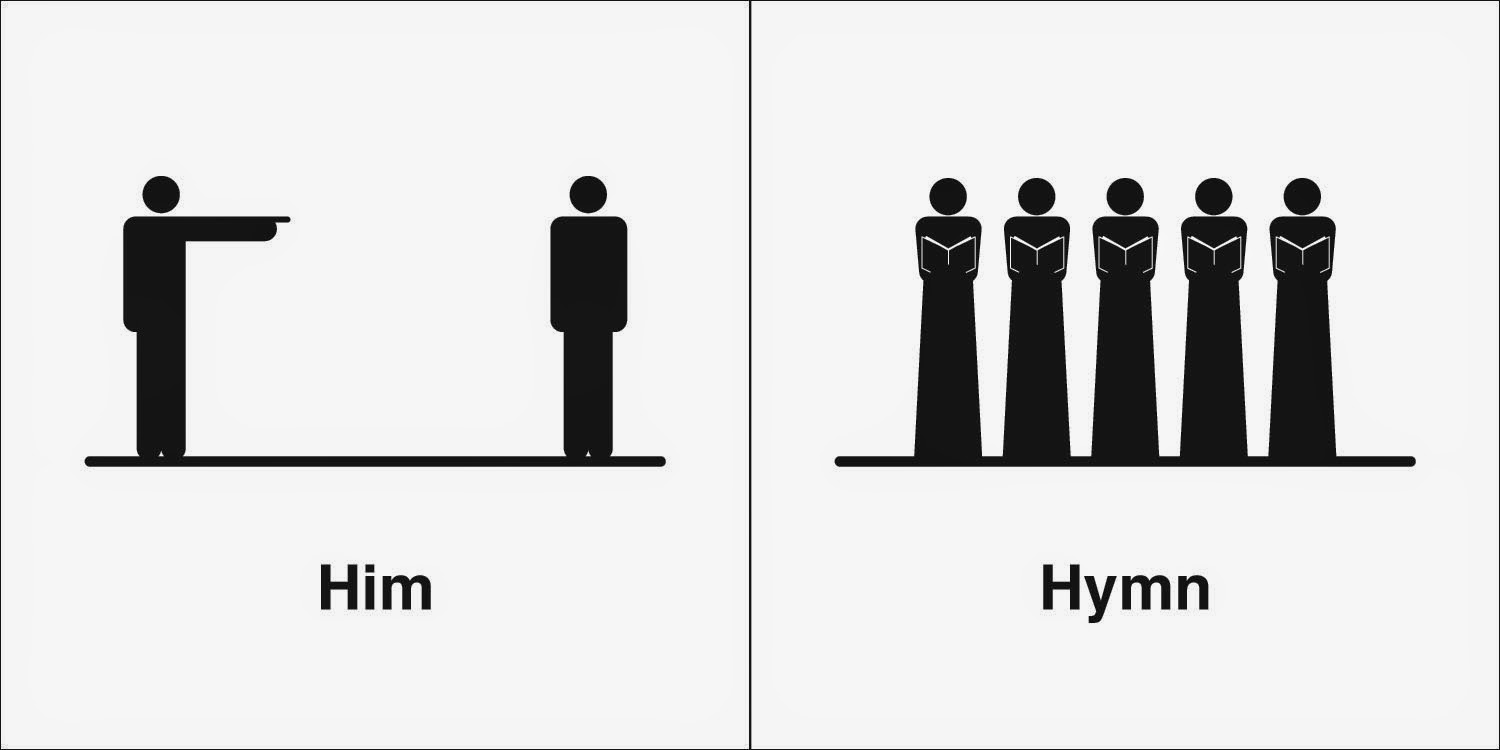 Homophones, Weakly: Him & Hymn