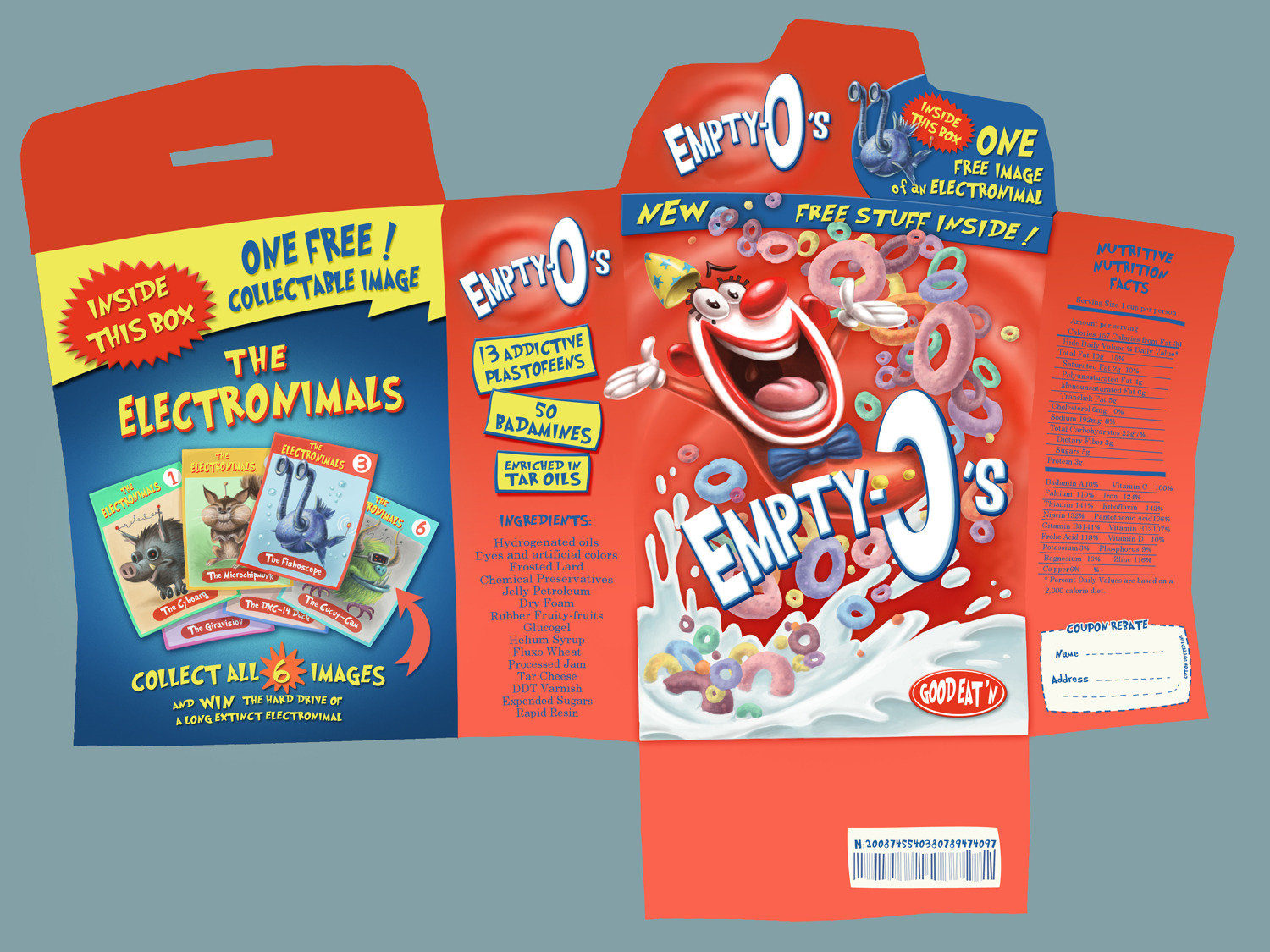 voodoo juice: "The Lorax" Ted's Cereal Box