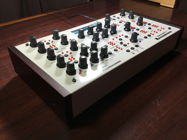 MATRIXSYNTH: White Hypersynth Xenophone Analog Duophonic Synthesizer