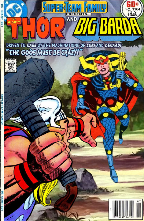 Super-Team Family: The Lost Issues!: Thor and Big Barda
