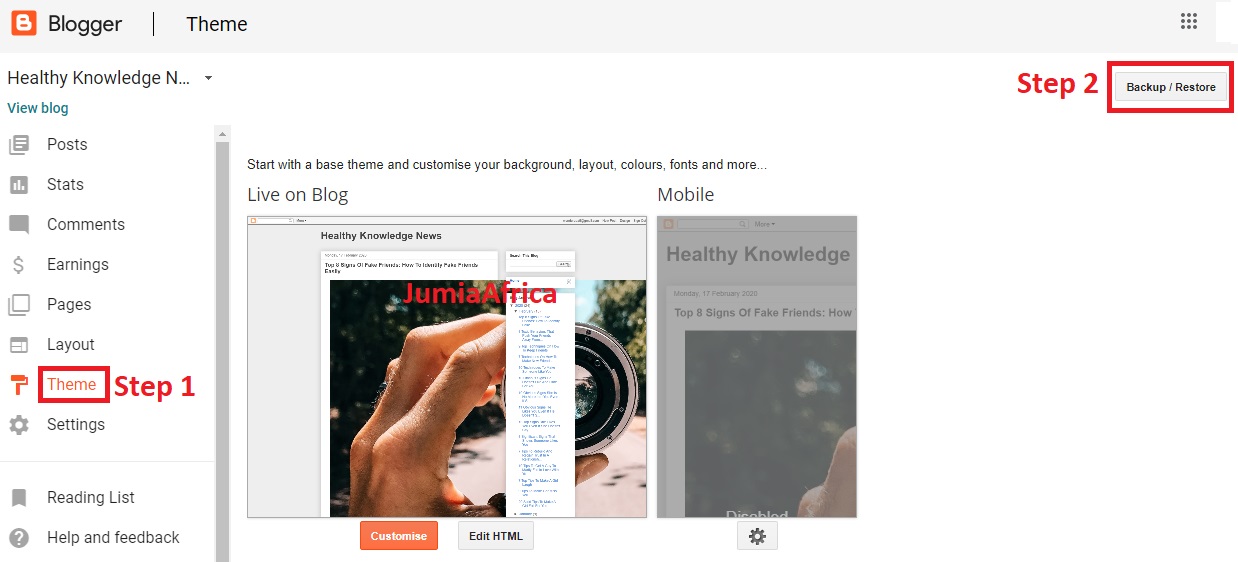 How To Create A Test Blog On Blogger For Testing Templates Codes And Hacks