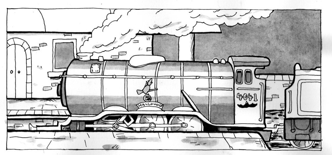 Rob Jackson's Comics Blog: Trains and Surprises