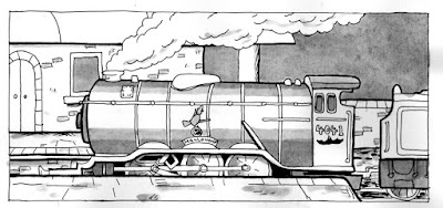 Rob Jackson's Comics Blog: Trains and Surprises