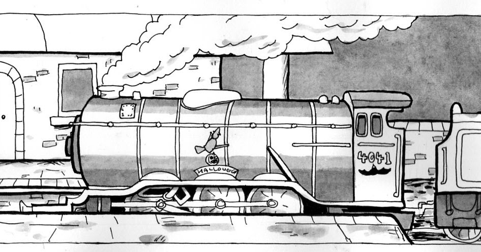 Rob Jackson's Comics Blog: Trains and Surprises