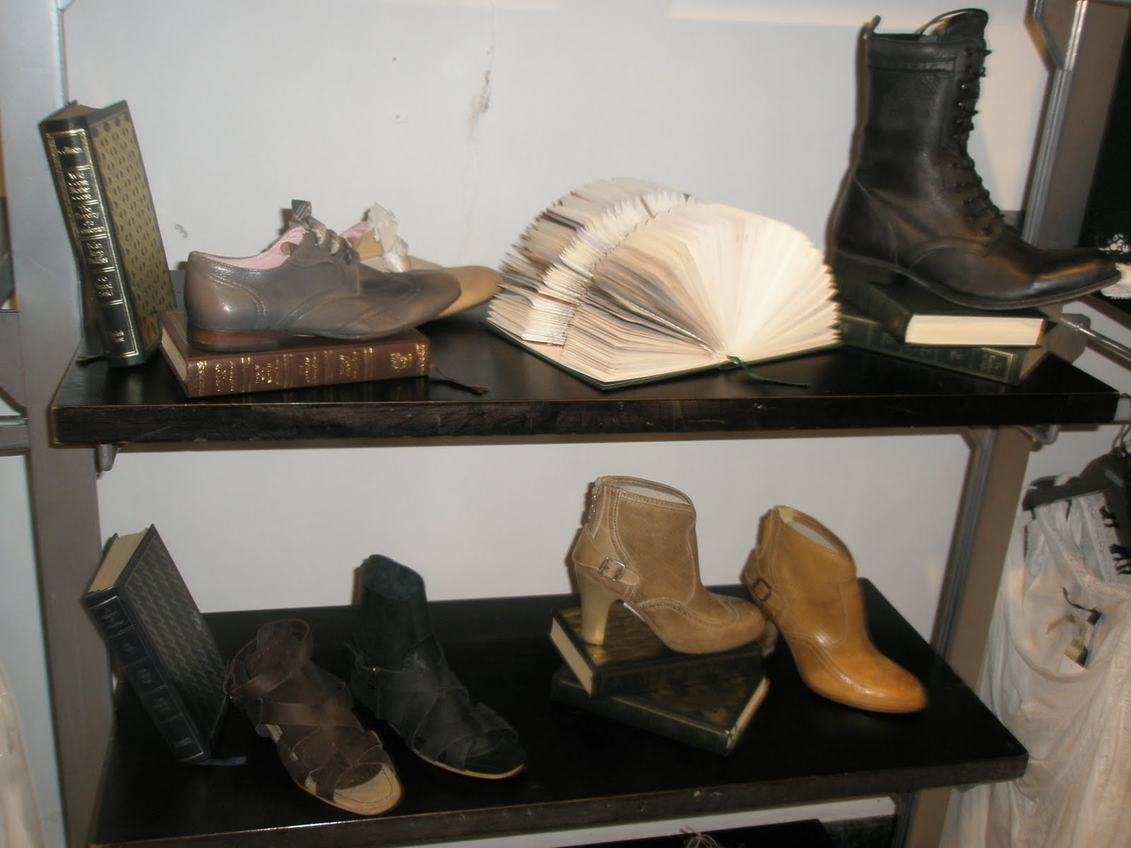 Harriet Lister: Library of shoes