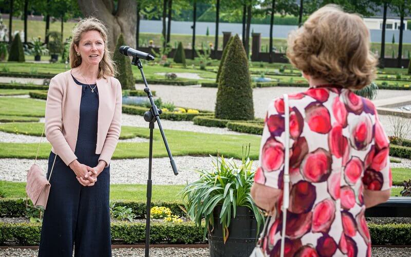 Princess Margriet christened the 'official Invictus Games 2020 Tulip'
