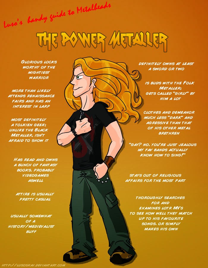 History of Heavy Metal: Tipos de Metaleros