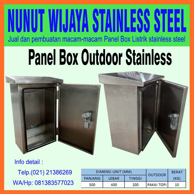FABRIKASI MACAM MACAM BOX PANEL LISTRIK/ ELECTRICAL BOX CONTROL ...