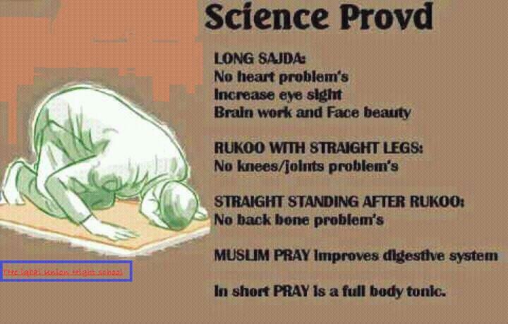 Wake Up Mumineen: Namaz Sajda proven by science