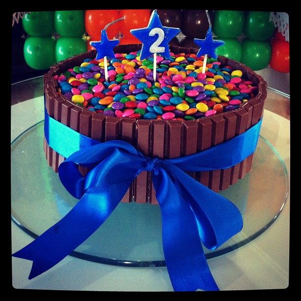 CANTINHO DE MÃE: Bolo Kit Kat - Modelinhos