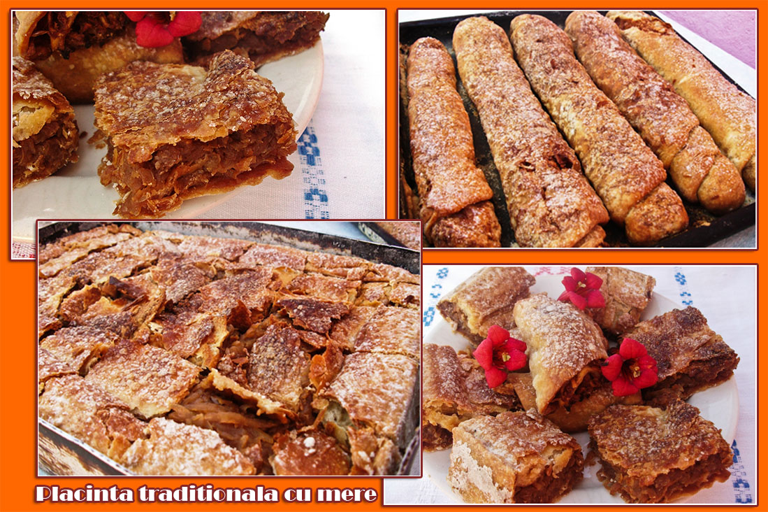 Placinta traditionala cu mere si cum sa faci foi subtiri si perfecte de ...