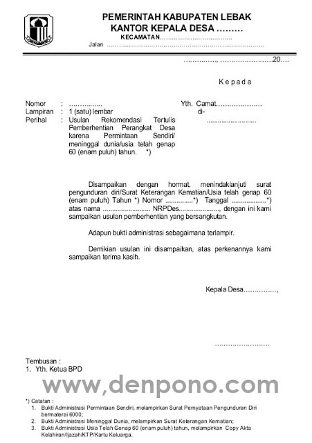 Surat Dinas: Pengertian, Fungsi, Ciri-Ciri, Bagian-bagian dan Contohnya ...