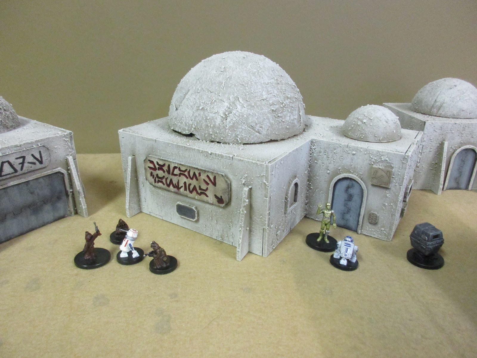 Fawcett Avenue Conscripts: Star Wars Tatooine Buildings by Northern Lights