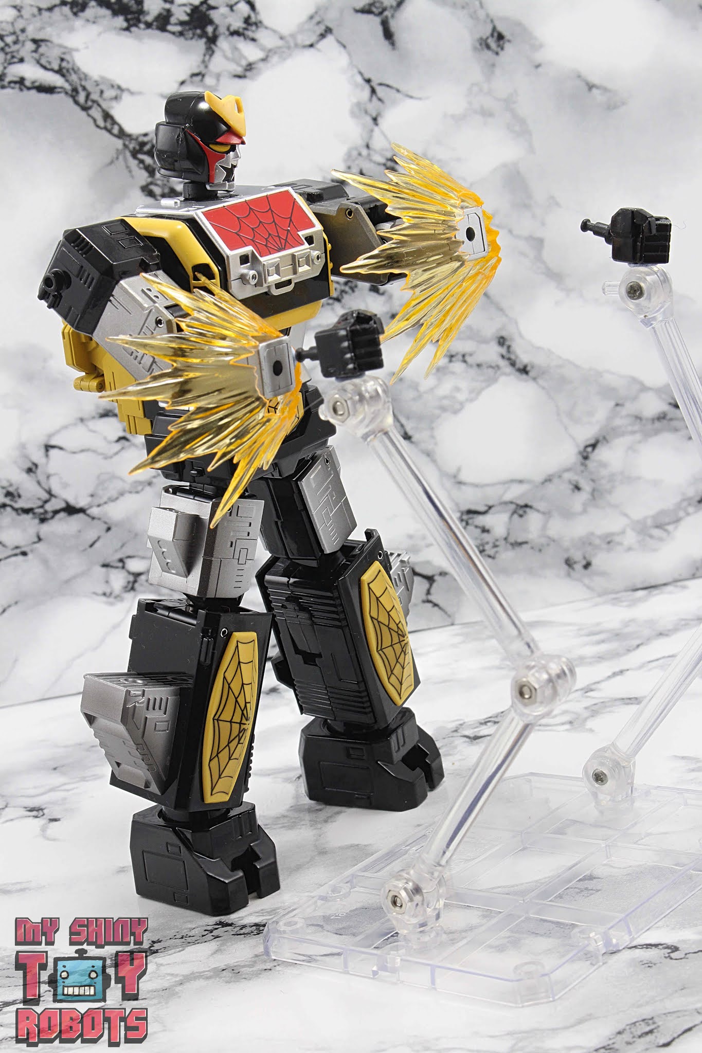 My Shiny Toy Robots: Toybox REVIEW: Soul of Chogokin GX-33R Leopardon ...